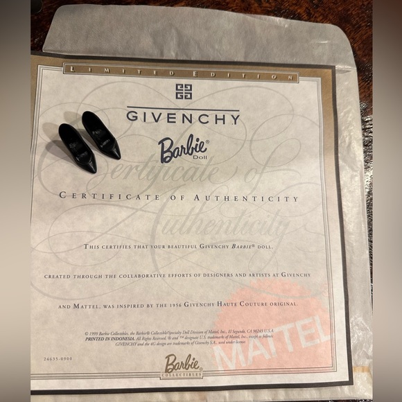 Barbie | Toys | Barbie Givenchy Collectible Limited Edition 999 | Poshmark